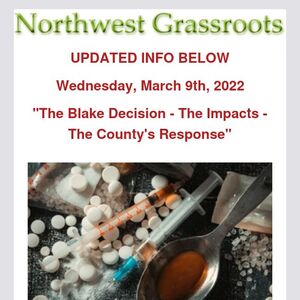 TOMORROW – "The Blake Decision" - UPDATED Wednesday, March 9, 2022
